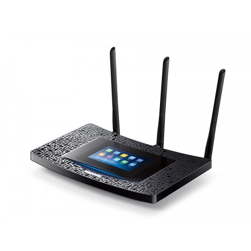 TP-LINK ROUTER WIFI GIGABIT PANTALLA TACTIL AC 1900 DUAL BAND DUAL CORE ...