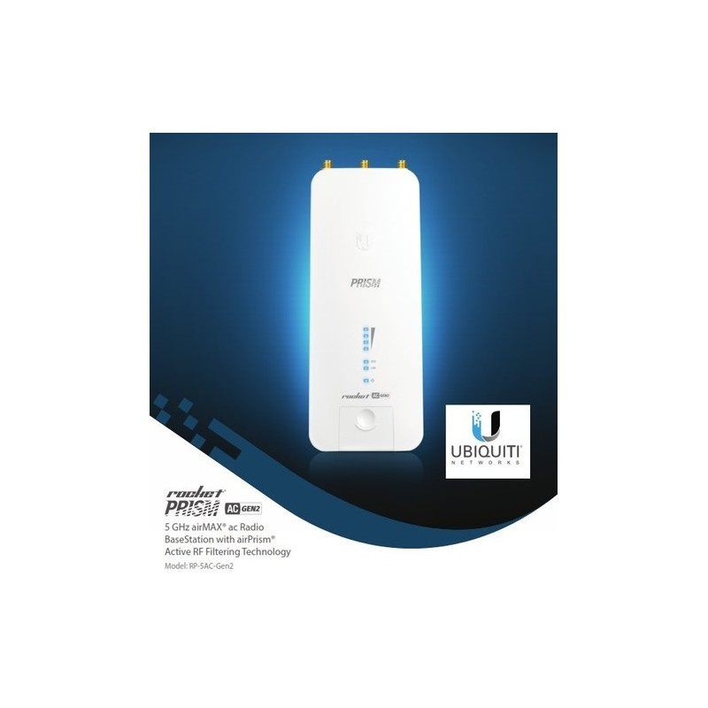 UBIQUITI ROCKET 5AC PRISMA GEN2 5GHZ GIGABIT C/POE