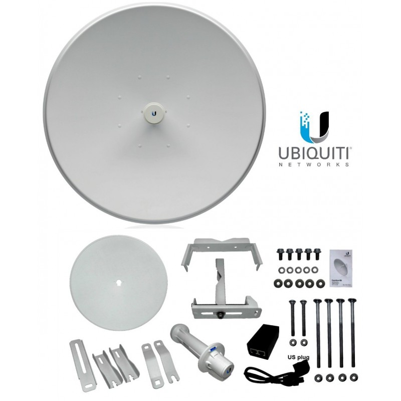 UBIQUITI PBE-5AC-620 POWERBEAM 5AC 450MBPS 802.11AC 24DBM ANT 29DBI POE ...