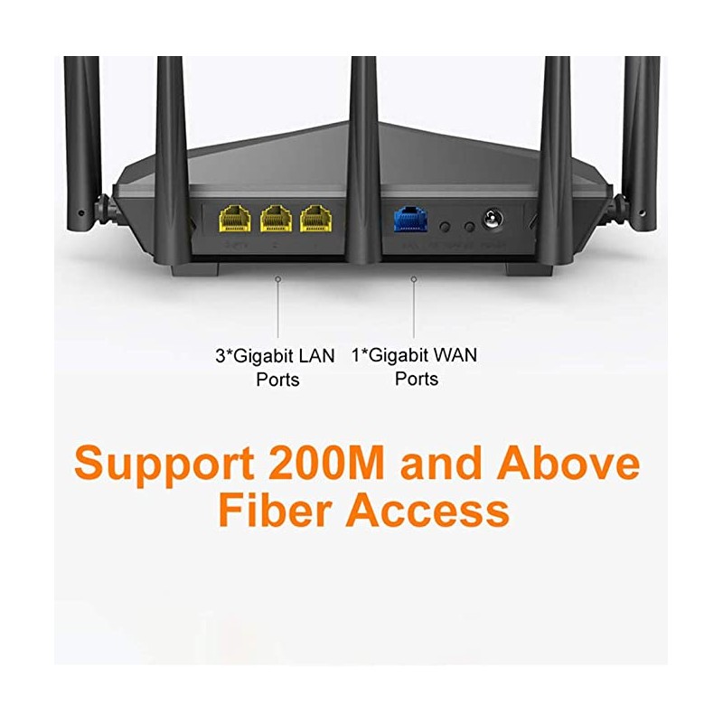 TENDA AC11 ROUTER INALAMBRICO WIFI AC1200 DOBLE BANDA GIGABIT WISP 5 ...